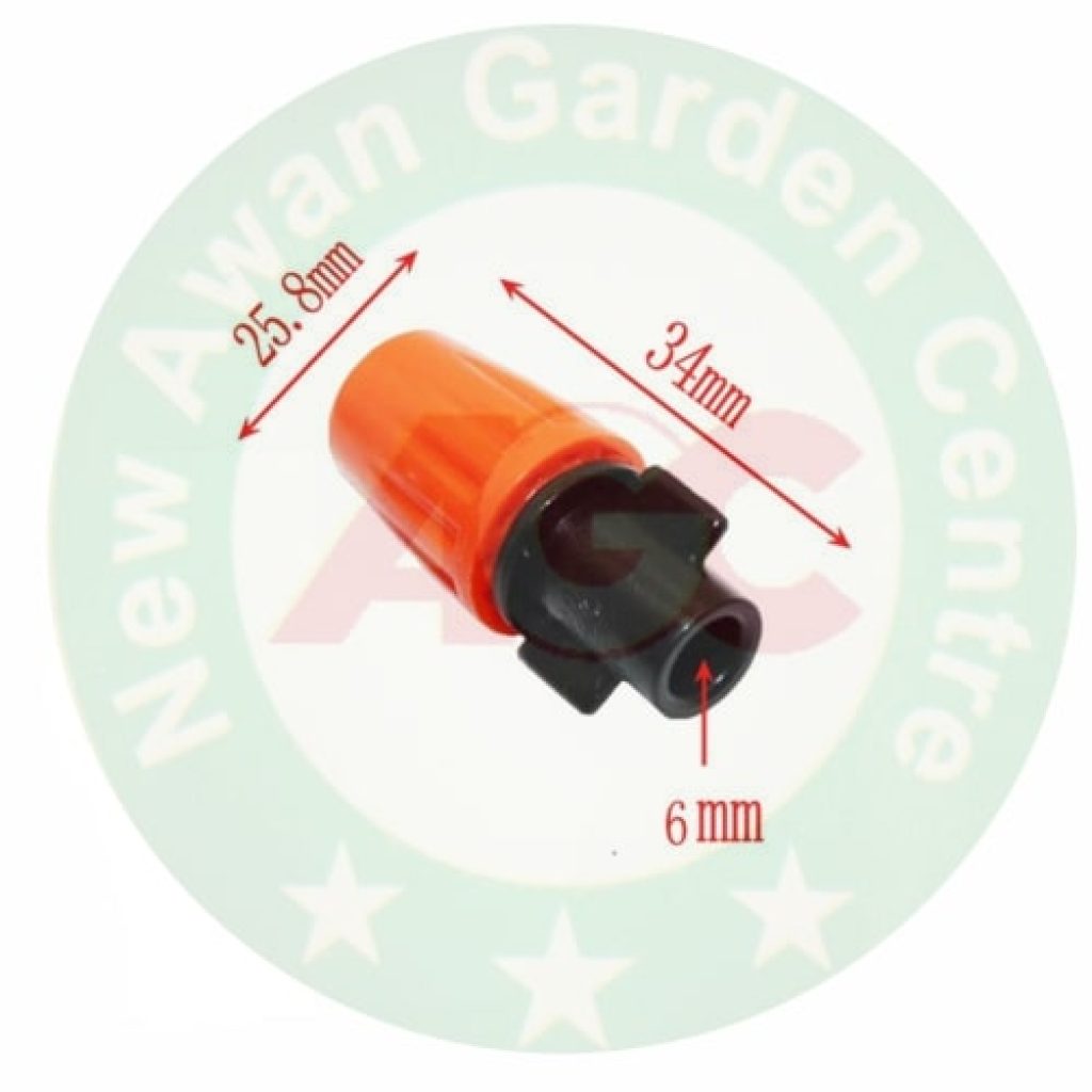 Orange Mist Nozzle With Garden Screw Watering Irrigation Micro Drip ...